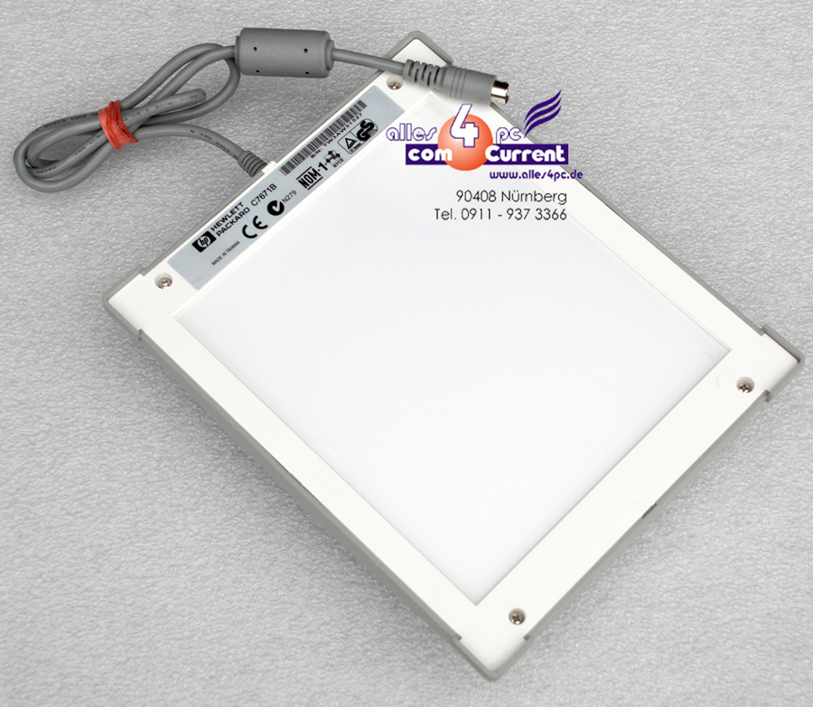 HP SCANJET XPA TRANSPARENCY ADAPTER NEGATIVE SCANNER DIA SCAN C7671B ...