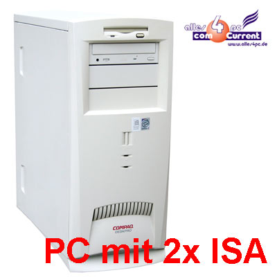 PC FÜR DOS WINDOWS 95 98 PII-400 320MB 2x ISA 2x RS-232 COMPAQ DESKPRO ...