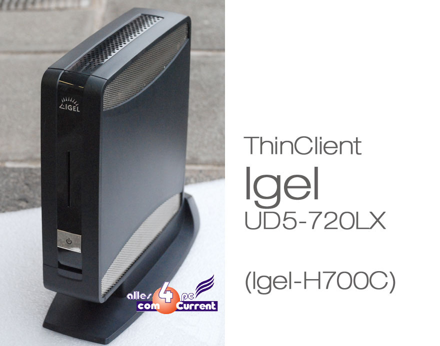 THIN CLIENT MINI-PC IGEL UD5-720LX DVI DUAL HEAD MIT 1500 MHZ BIS ...