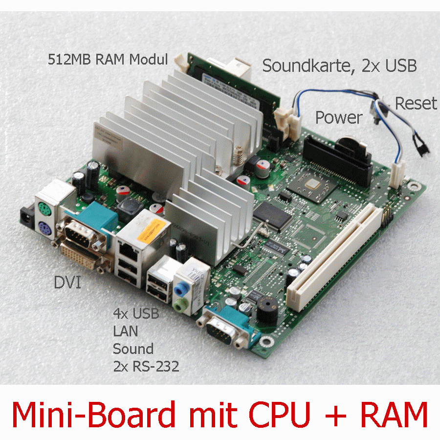 Купить Материнская карта с процессором Motherboard d2703/a12 512MB ...