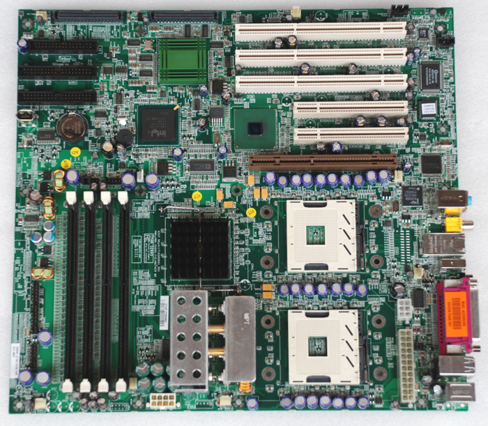 MOTHERBOARD DUAL XEON TYAN S2665 TIGER i7505 S26361-D1357-A102 PWA ...
