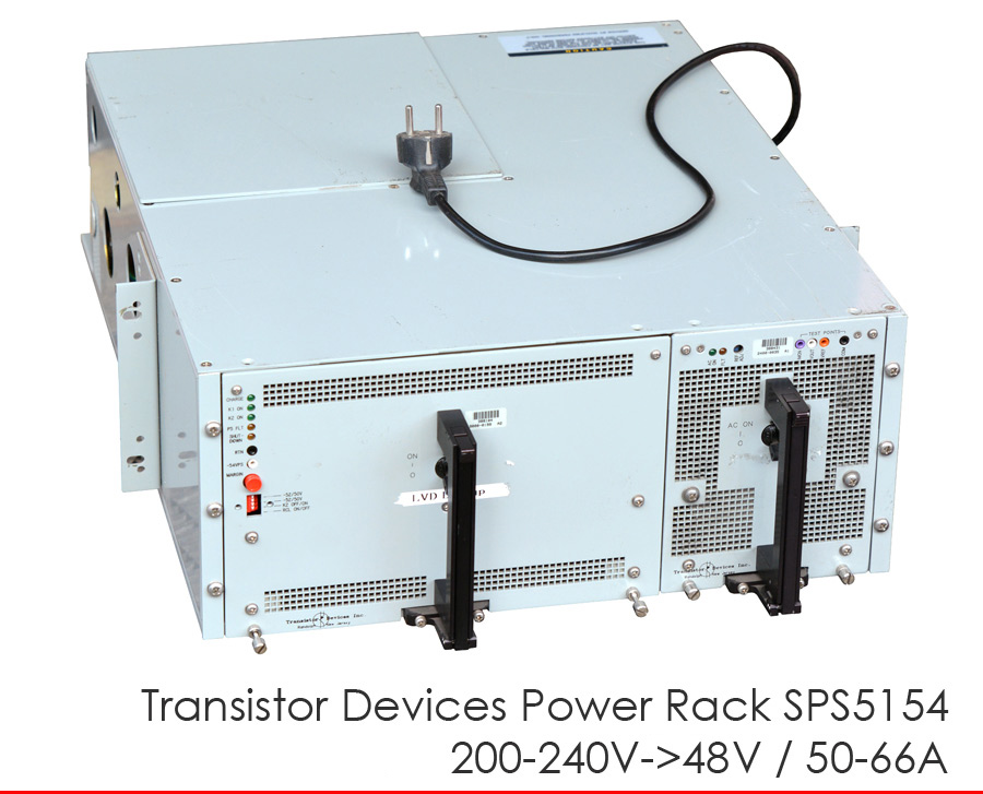 Transistor Devices Powerrack SPS5154 Charger Power Supply 48V 66A 09004 ...